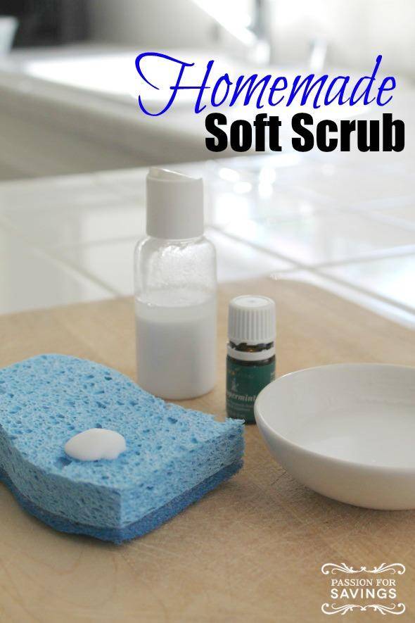 Homemade Soft Scrub