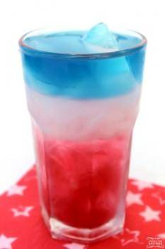 Patriotic Punch Recipe | Red, White, & Blue Kids Drink