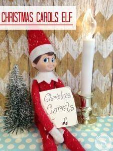Elf on the Shelf Idea: Christmas Carol Elf!
