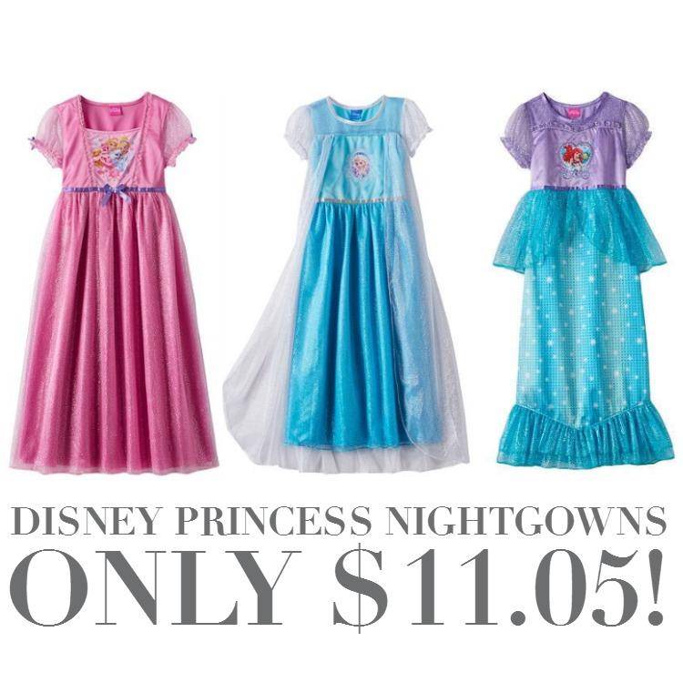 Disney Princess Nightgowns For Girls