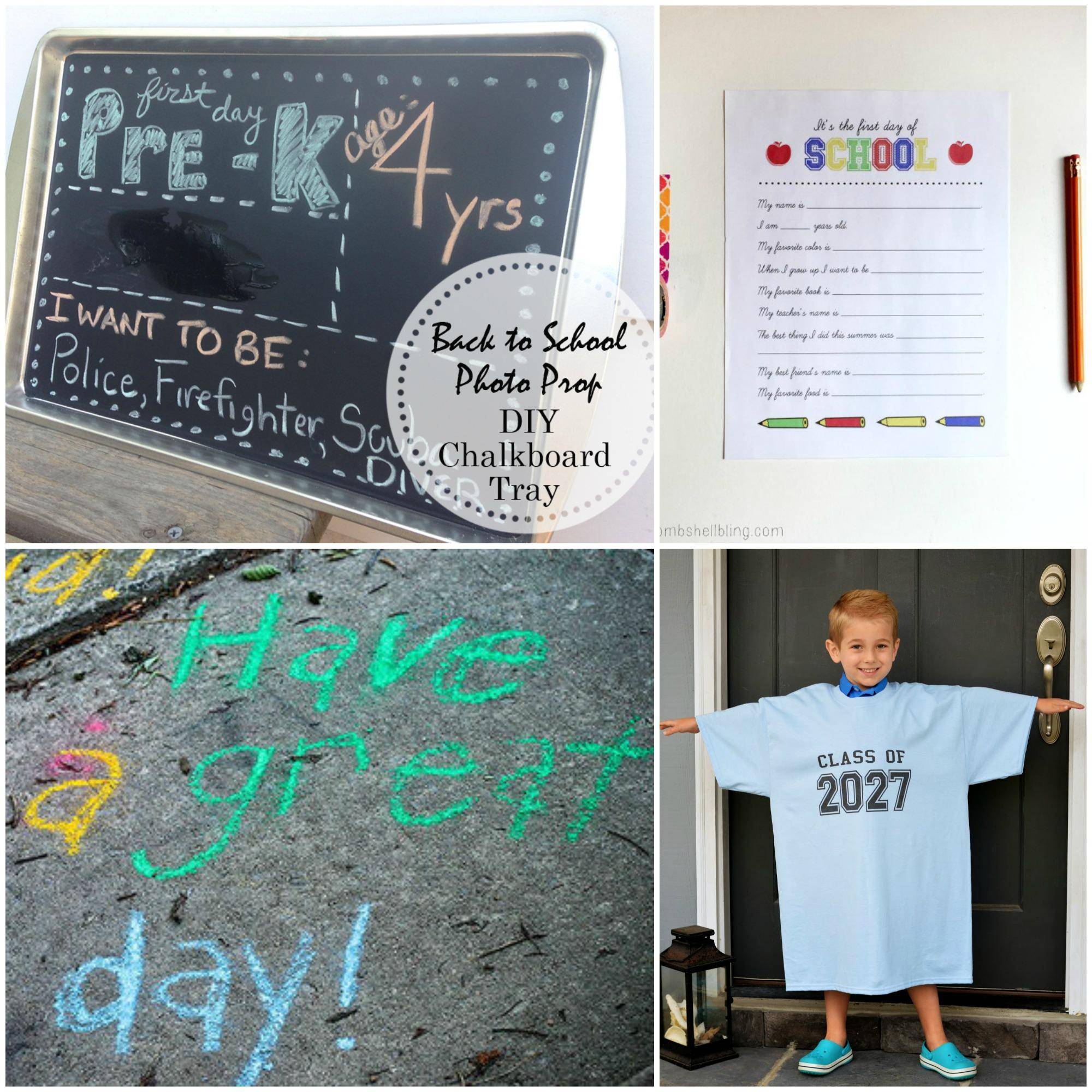 Back to School 1st Day of School Traditions