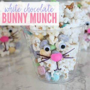 White Chocolate Bunny Munch