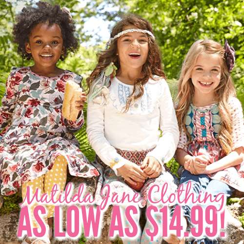 Matilda Jane Clothing Sale! Dresses as more as low as $14.99!