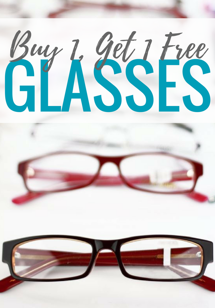 Glasses USA Coupon Code! B1G1 Free Glasses & Free Shipping!