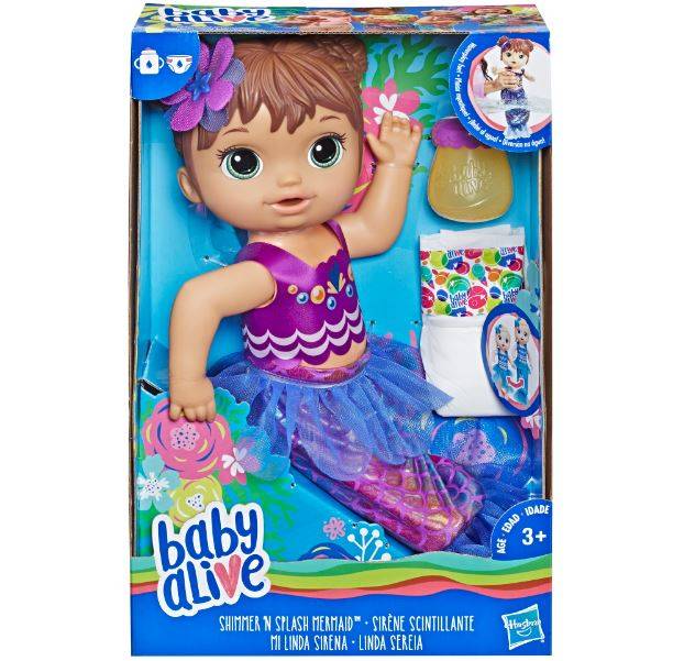 Baby Alive Dolls On Sale! Baby Alive Mermaid Dolls just $14.99!