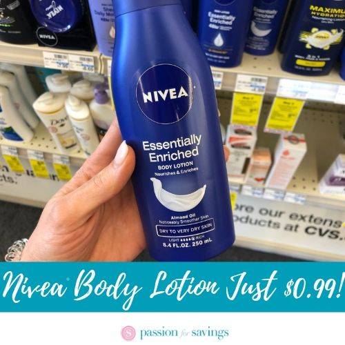 Nivea Body Lotion Just $0.99 Per Bottle at CVS! Get Details!