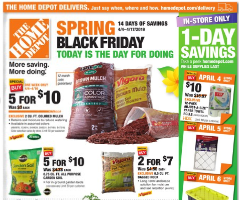 Home Depot Black Friday Spring 2020 Ad | semashow.com