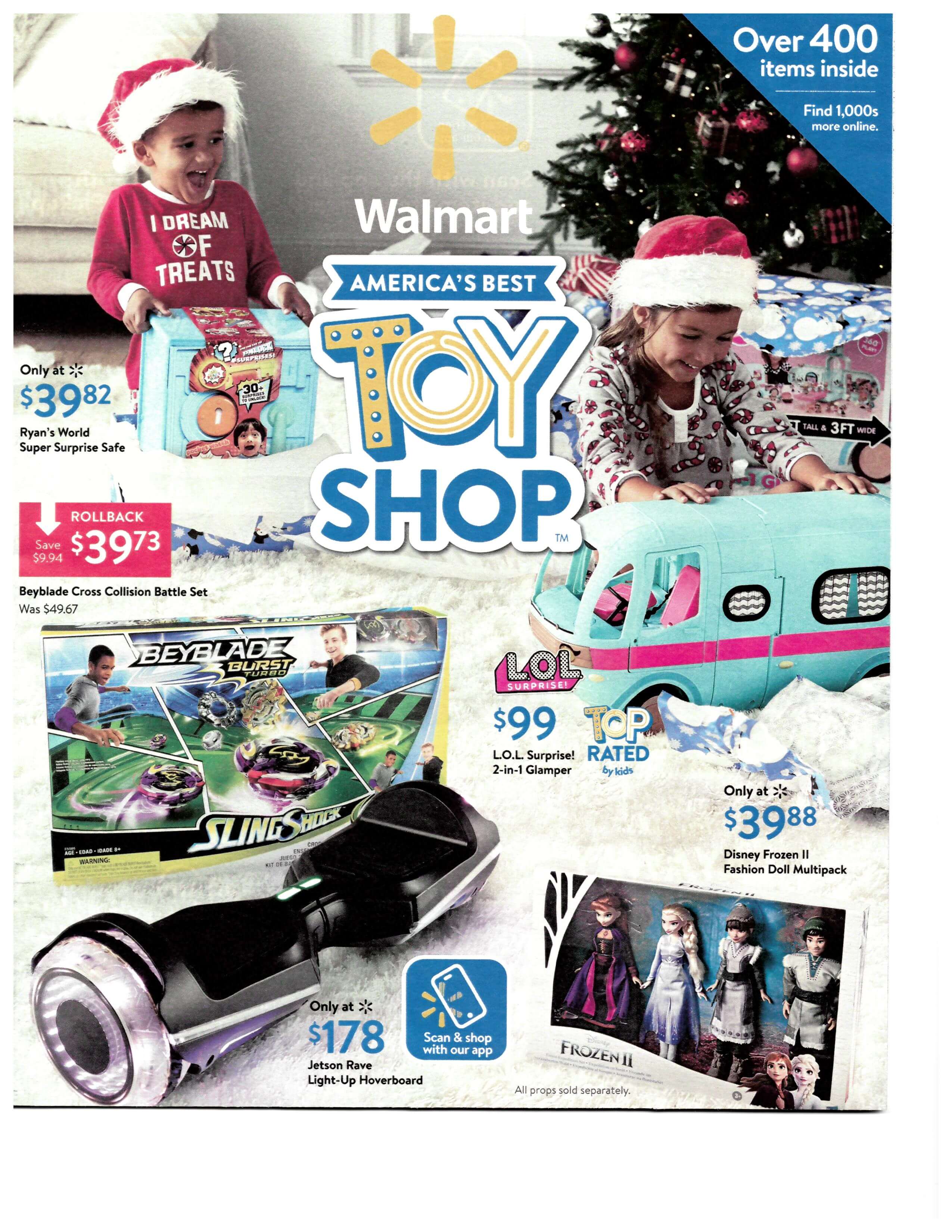Walmart Toy Book Ad Scans 2020 | Hottest Toys for Christmas This Year!