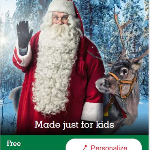 Free Personalized Video and Phone Call from Santa