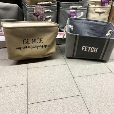 Run to get these Aldi Storage Baskets while they last!!