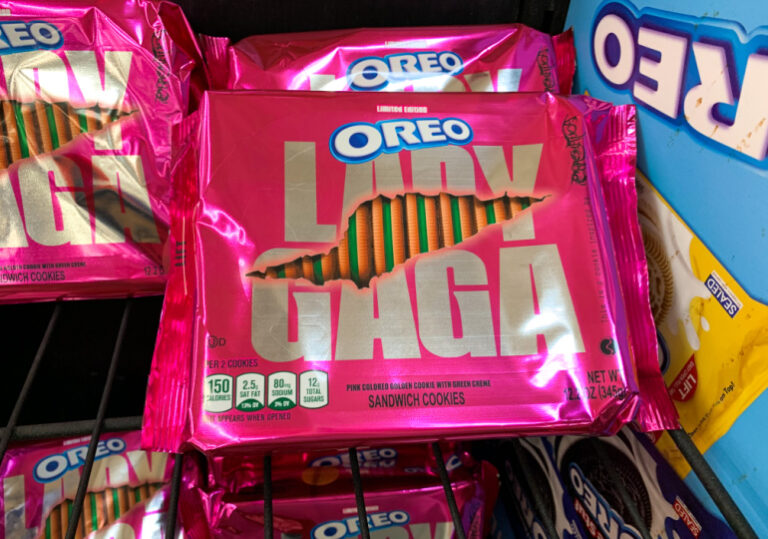 Oreo Chocolate Sandwich Cookies now Lady Gaga Theme!