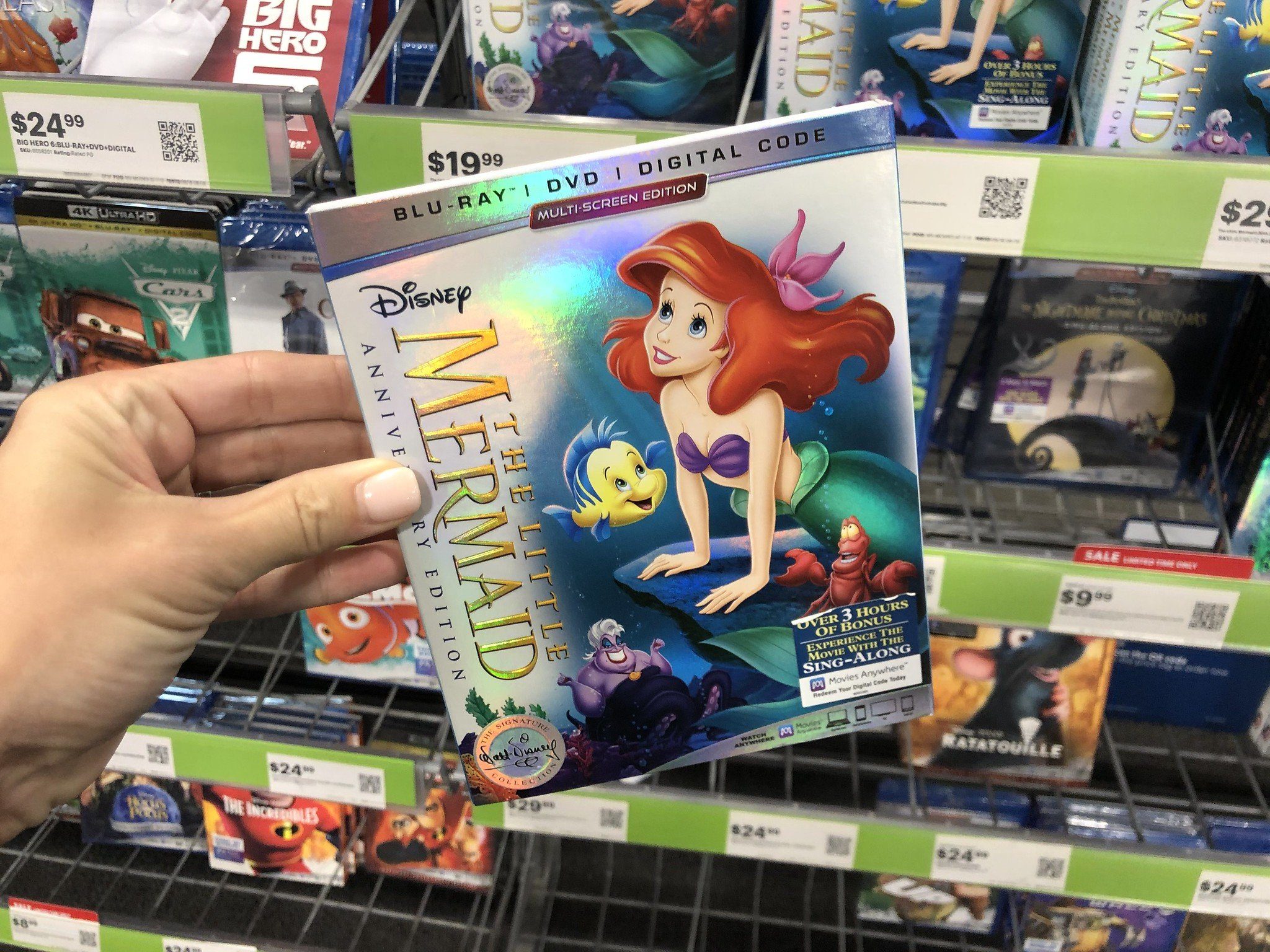 Disney Movies on Sale - Blu-ray DVDs only $6.66!