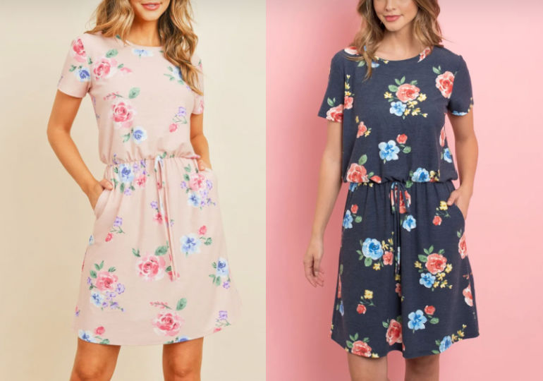 Women's Two-Pocket Dress only $16.99 (was $40) + FREE Shipping!!