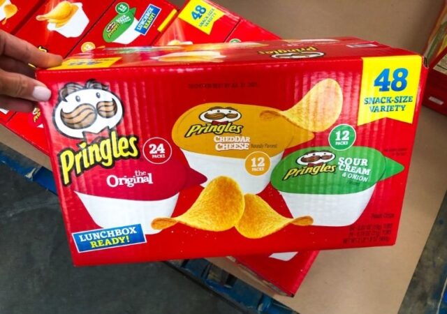 Pringles Chips Deals! Lunch Box Snack Stacks On Sale!