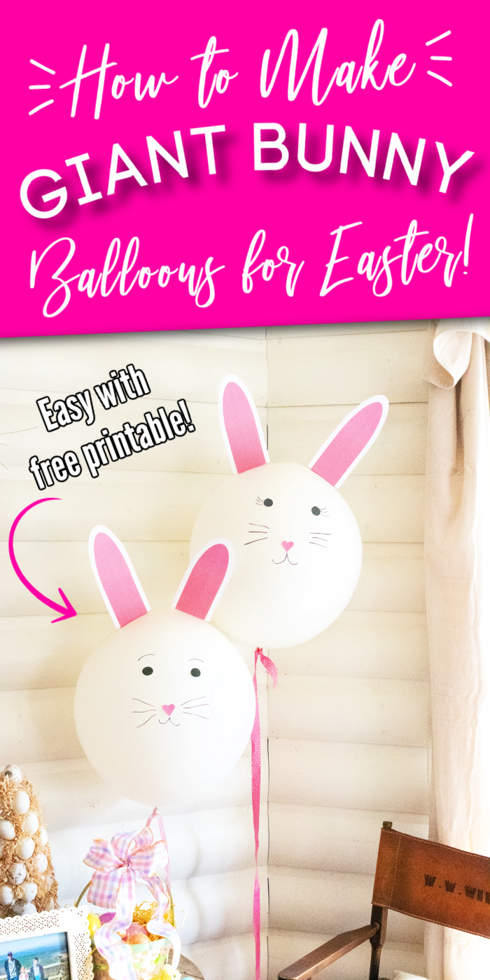 Giant Easter Bunny Balloons Passion For Savings