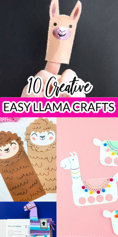 10 Creative Llama Craft Ideas - Passion For Savings