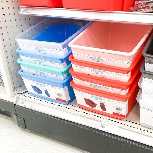 Target Dollar Spot Finds! So many great storage finds!