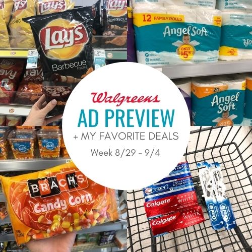 Walgreens Ad Preview & Shopping List starting 8/29!